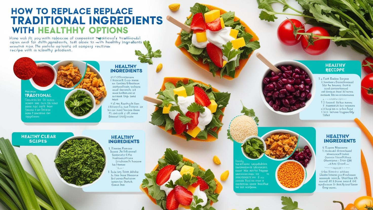 How to Replace Traditional Ingredients with Healthier Options in Your ...